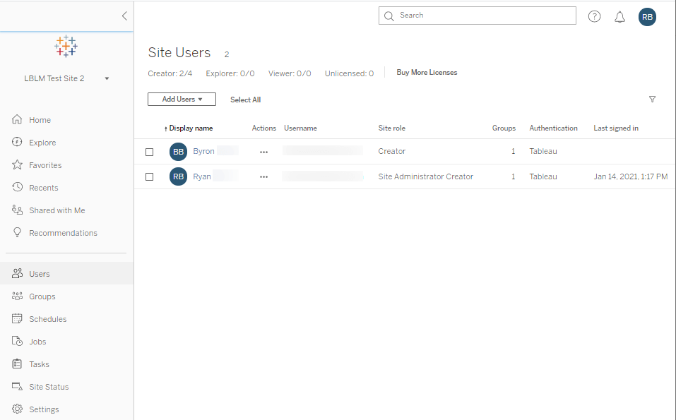 Getting Started with Tableau Cloud and Login-based License Management